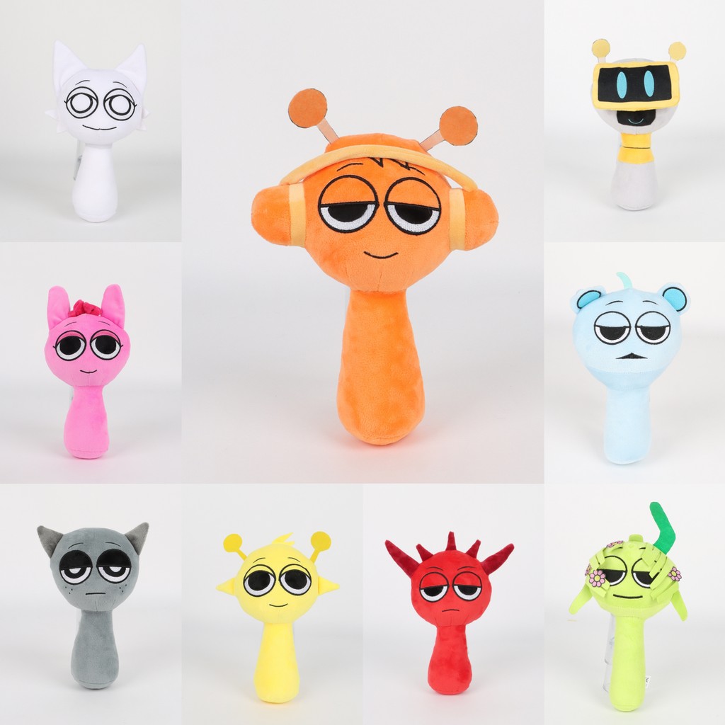 (Phong cách lớn) 25CM Sprunki Sang Trọng Đồ Chơi Sprunki Incredibox Trò ...