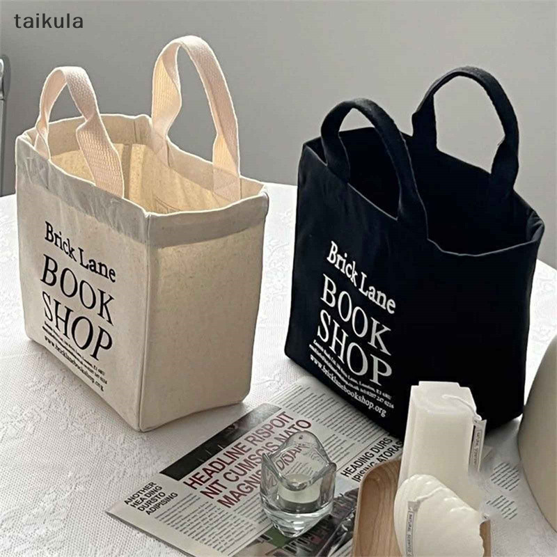 Qwq Mới Túi Ăn Trưa Vải Nhỏ Túi Xách Nữ Dung Tích Nhỏ Túi Bảo Quản Di ...