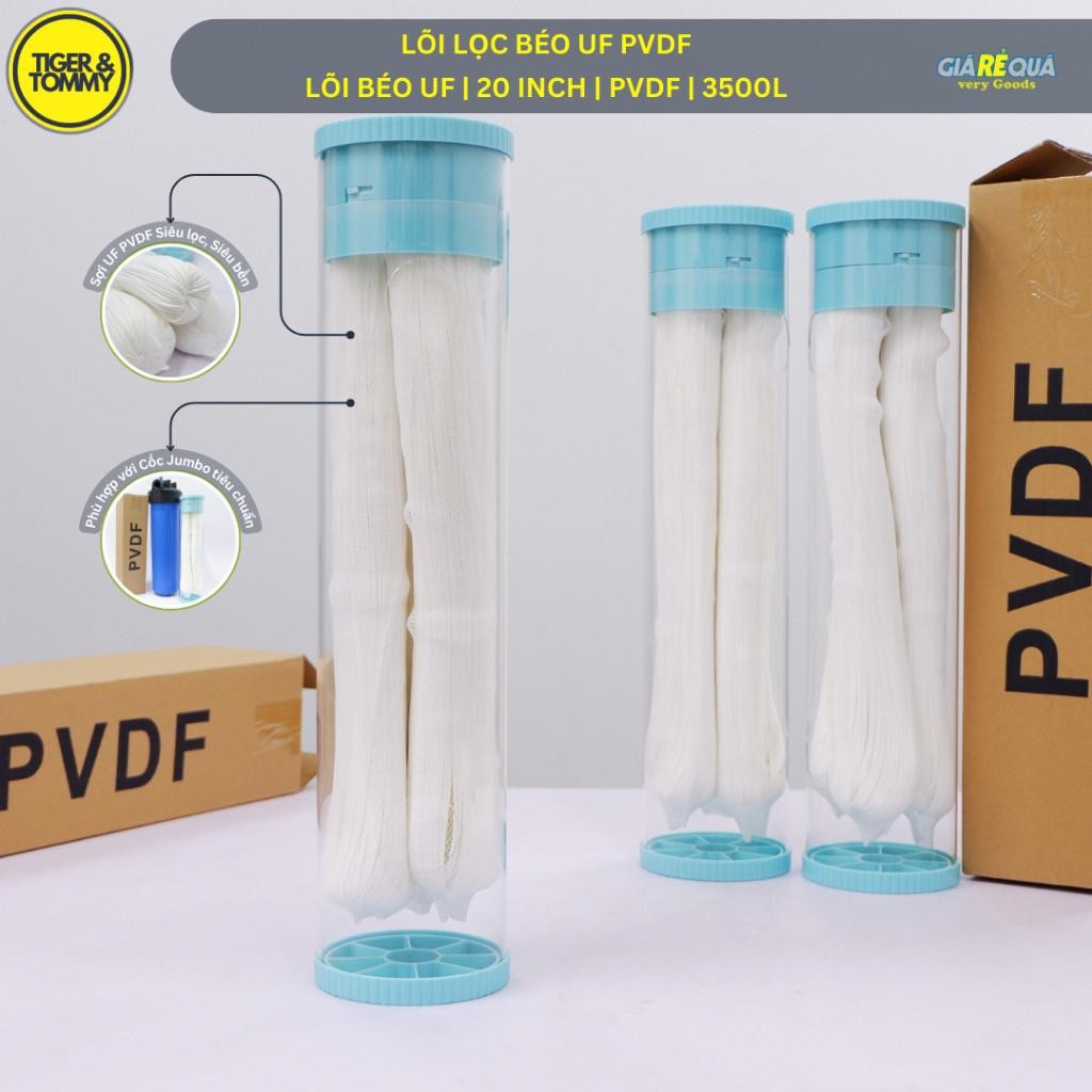 Màng UF, Lõi sợi rỗng UF PVDF 3500L/H béo 20inch Lọc sạch tạp chất, vi ...