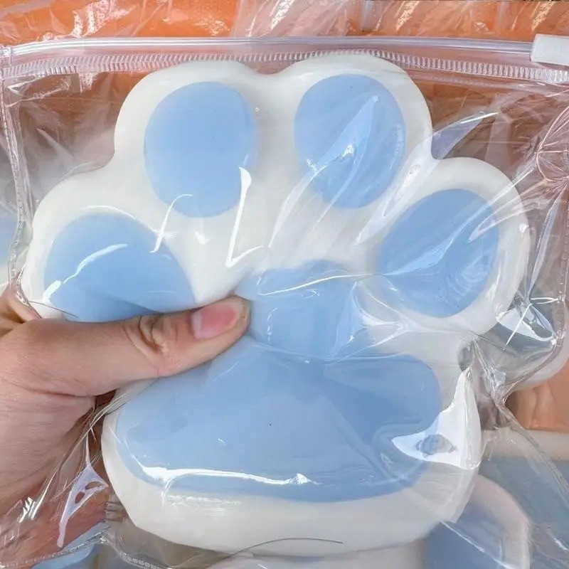 Kích THƯỚC LỚN 14CM Chân Mèo Bóp Đồ Chơi Silicon Pinch Giải Nén Sang ...