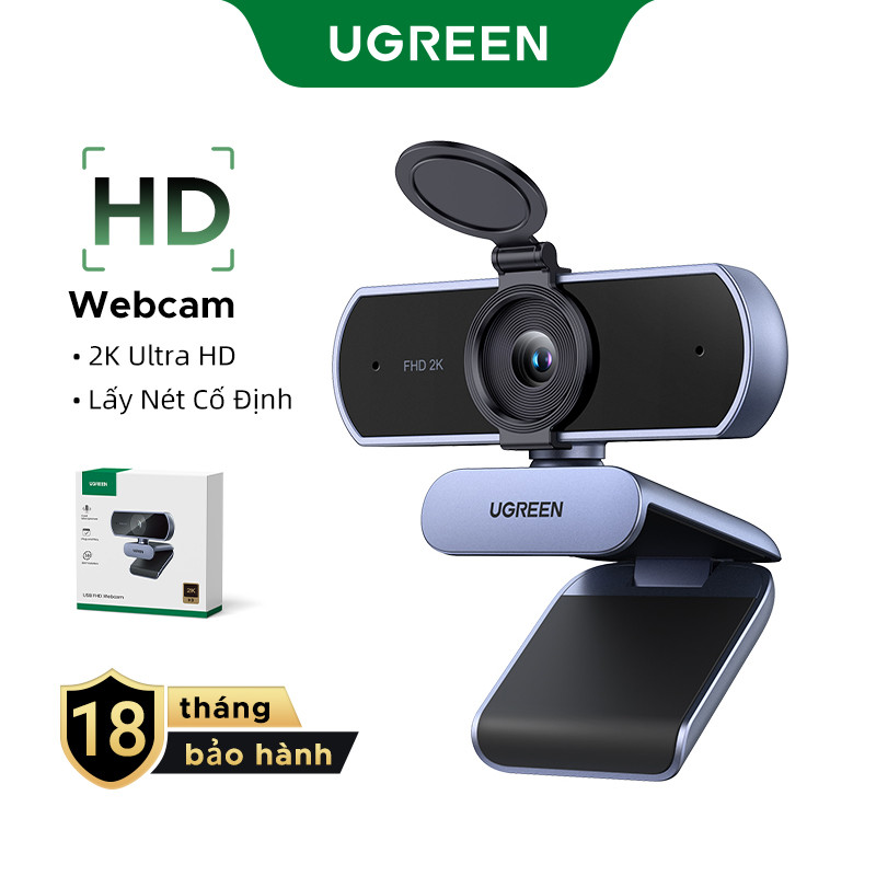 Ugreen USB webcam 2K HD Mini webcam Cho Laptop Máy Tính Web Camera ...