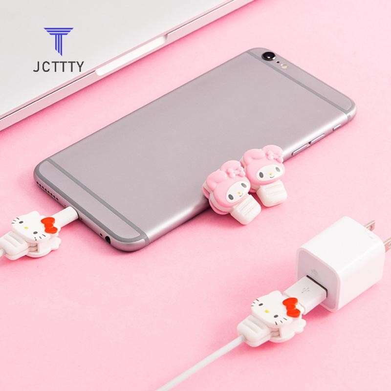 Ketchup 2 Chiếc Dễ Thương Sanrio Cắn Bảo Vệ Cáp My Melody Cinnamoroll ...