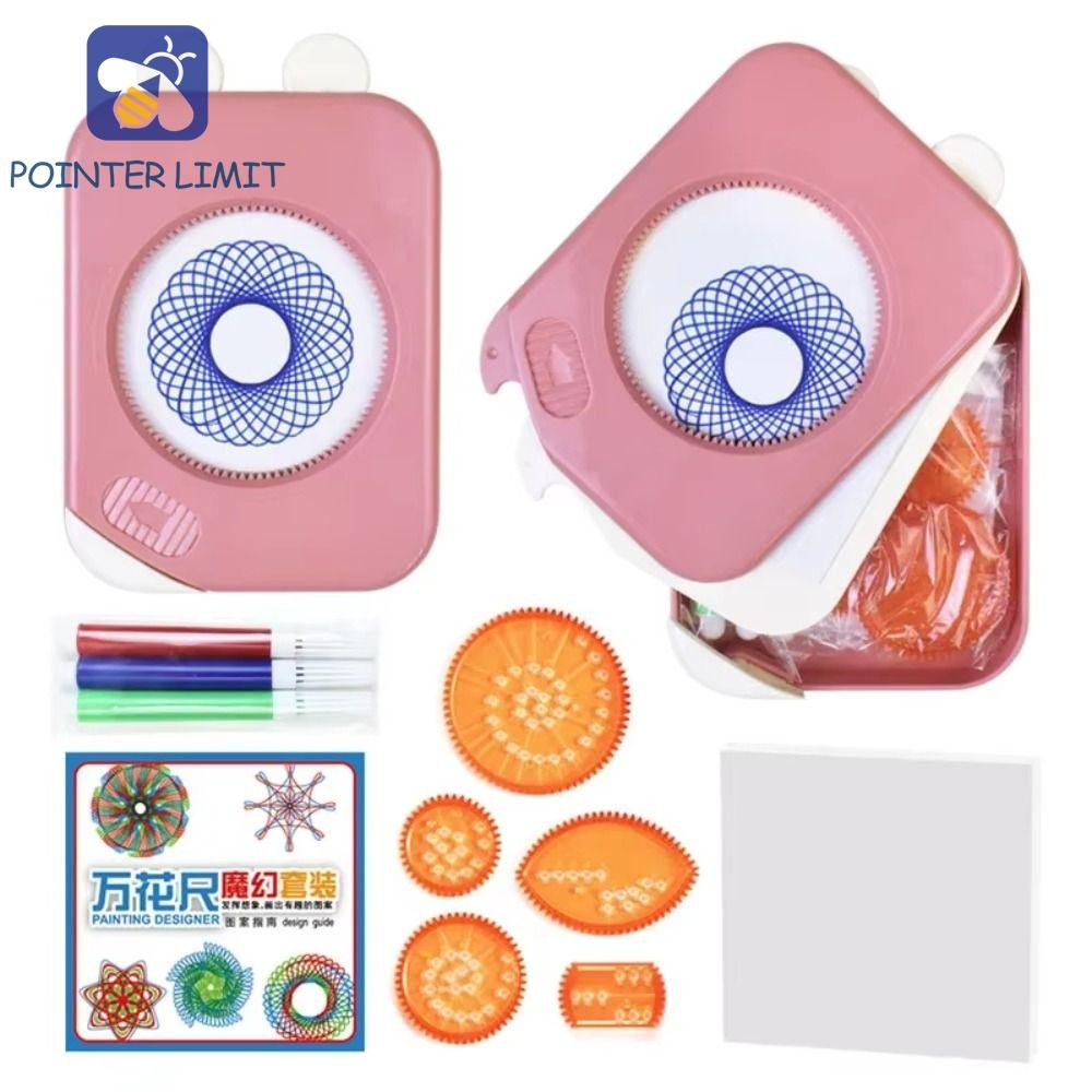 Pointer LIMIT Vẽ Nghệ Thuật Spirograph Bộ Thước Đa Năng Trường Tiểu Học ...