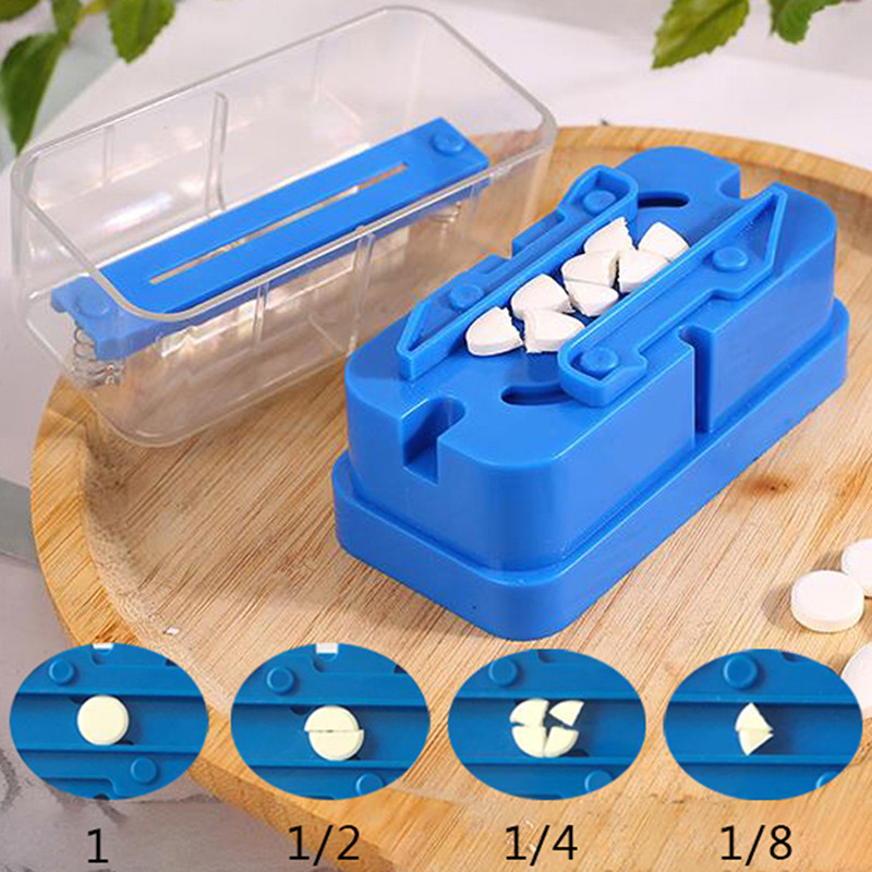 Sr Beauty Pill Cutter Splitter Divide Medicine Storage Tablet Cut ...