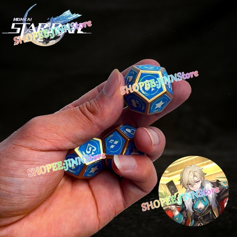 - Jinn - Game Honkai Star Rail Aventurine Cosplay Xúc xắc Nhập Vai ...