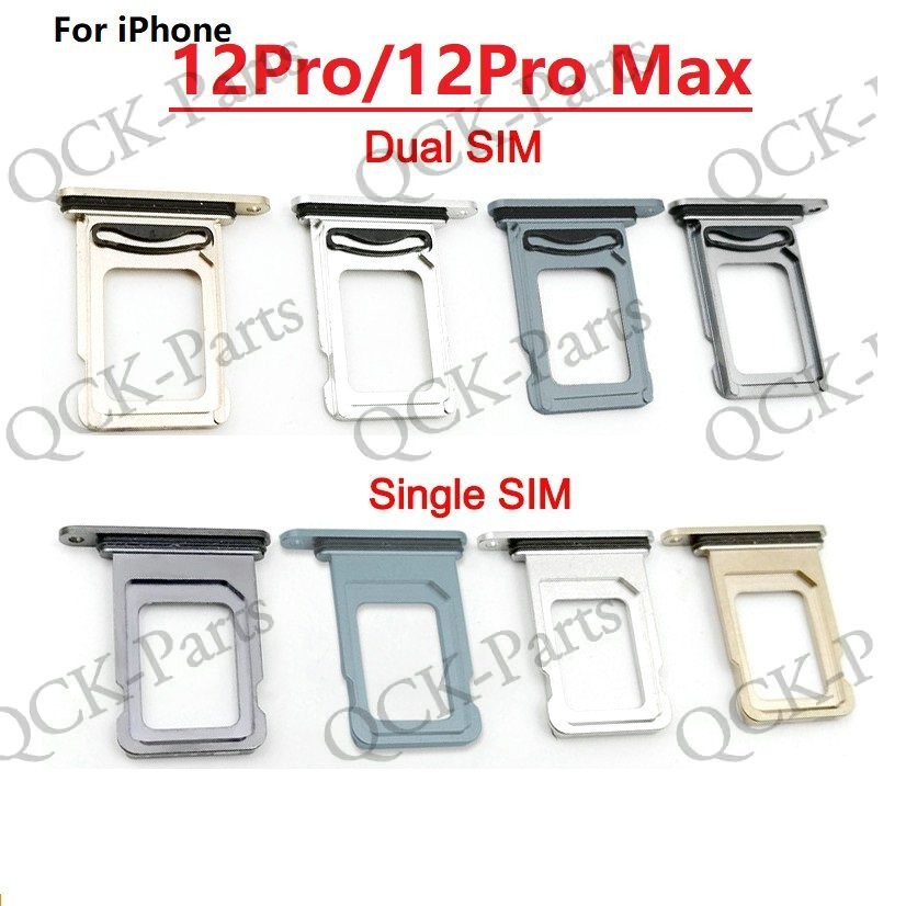 [Qck] Khay đựng thẻ SIM kép / đơn mới cho iphone 12 mini 12Pro 12 Pro ...