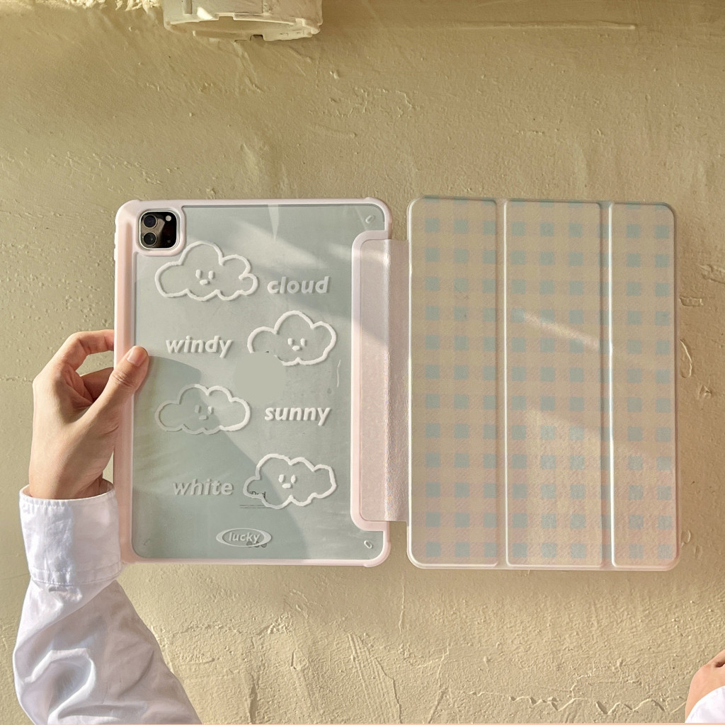 Vỏ gấp ba lần cho Mini6 Mini7 IPad5 6 7 8 9 10th 11th a16 Air11 Air2 ...