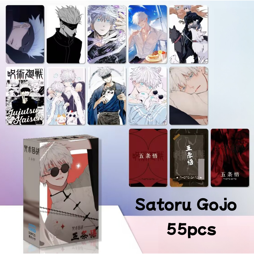 50-92 Chiếc Manga Manhwa Jujutsu Kaisen Laser Holographic Lomo Cards ...