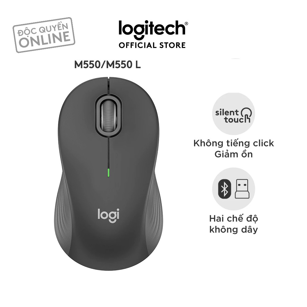 Chuột không dây Bluetooth Logitech M650/M650L Signature - SmartWheel ...