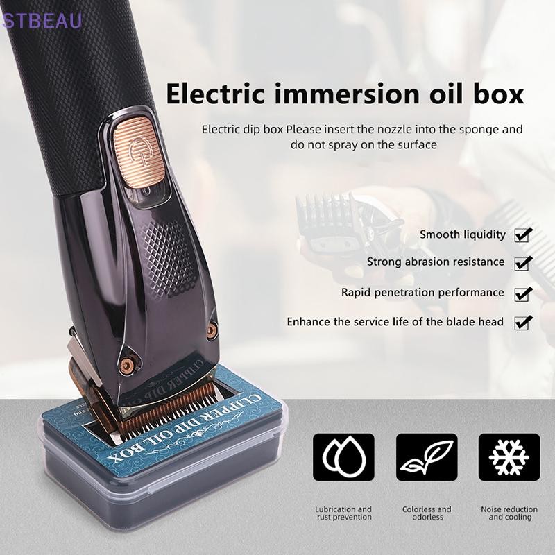 [Cxstbeau] Hộp Dầu Tông Đơ Bôi Trơn Cho Lưỡi Tóc Lưỡi Dầu Chống Rỉ Sét ...