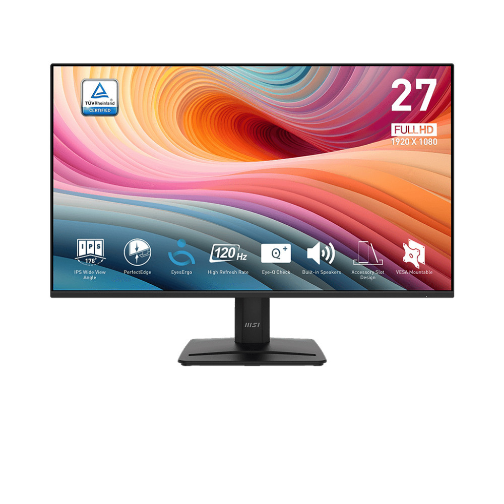 Màn hình LCD MSI Pro MP275 E2 | 27 inch, FHD, IPS, 120Hz, 1ms, Loa 2x2W ...