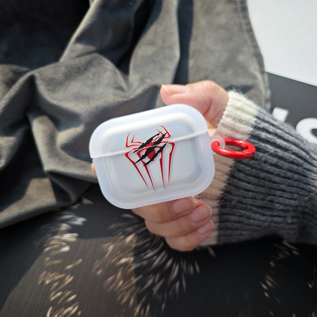 Ốp Tai Nghe Spider-tpu In Hình Bán Trong Suốt Dạo Phố Thích Hợp Cho ...