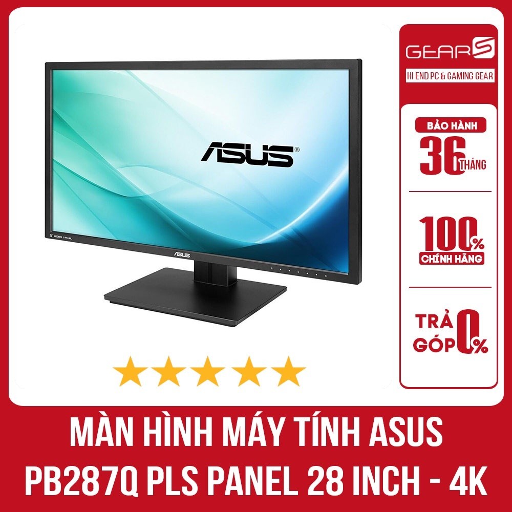 MÀN HÌNH MÁY TÍNH ASUS PB287Q PLS PANEL 28 INCH - 4K - Bảo Hành Chính ...