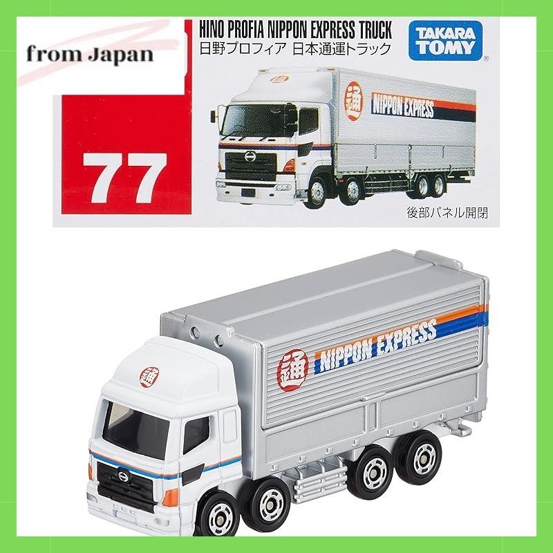 TOMICA TAKARA TOMY "Tomica No.77 Hino Profia Nippon Express Truck (Box ...