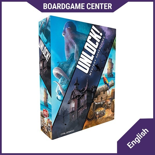 Bộ trò chơi Boardgame - Unlock!: Mystery Adventures (2017) Solve ...