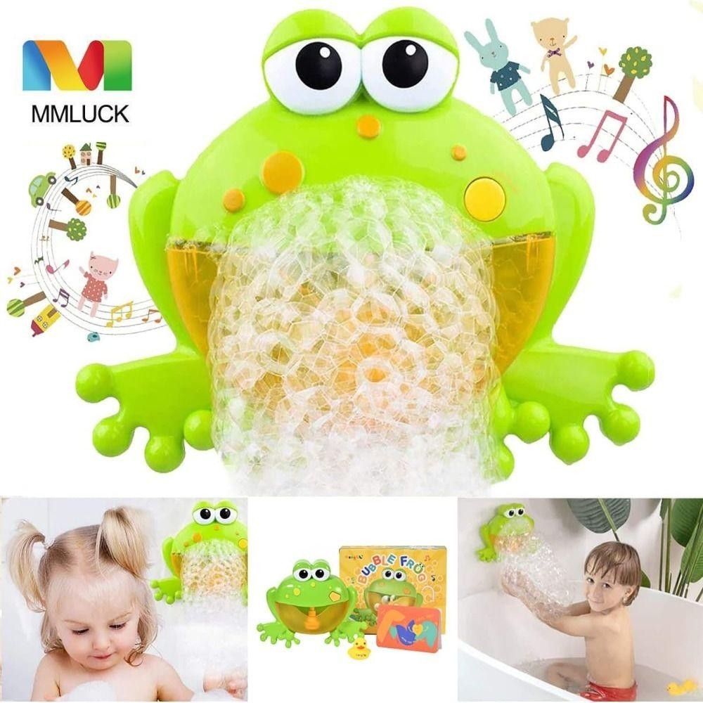 Máy bong bóng MMLUCK, Bộ đồ chơi bong bóng tắm tự động bền bỉ, dễ vận ...