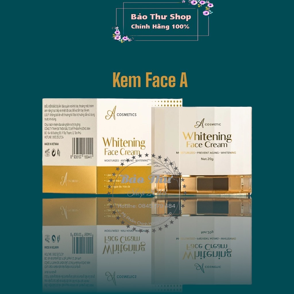 Kem Face Pháp A Cosmetics Mỹ PhẩmPhương Anh - Face Pháp 2024 Whitening ...