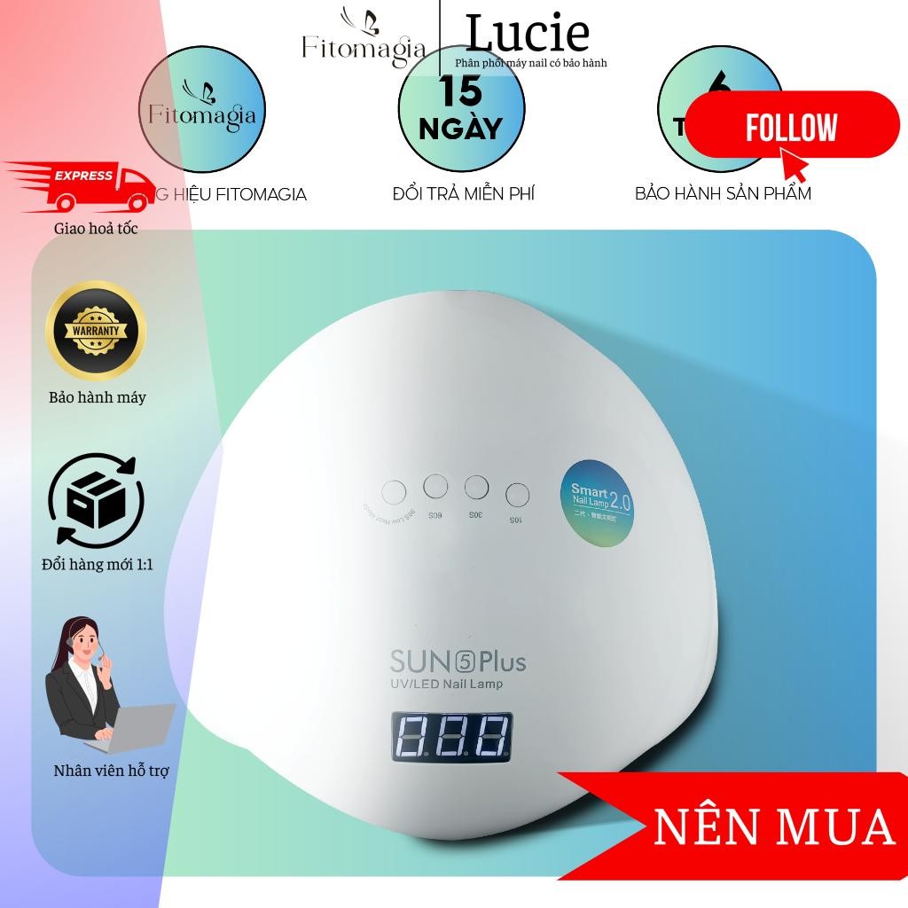 Máy Hơ Gel SUN 5 Plus 48W 36 Bóng Đèn - Hàng Chính Hãng Công Ty Sun UV ...