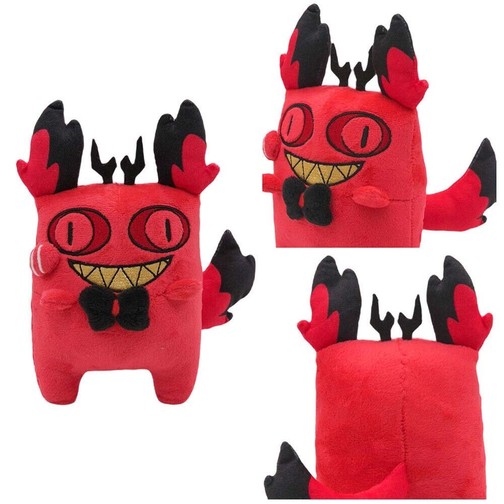 Cursed Cat Alastor Hazbin Hotel Radio Demon Alastor Plush Doll 35cm ...