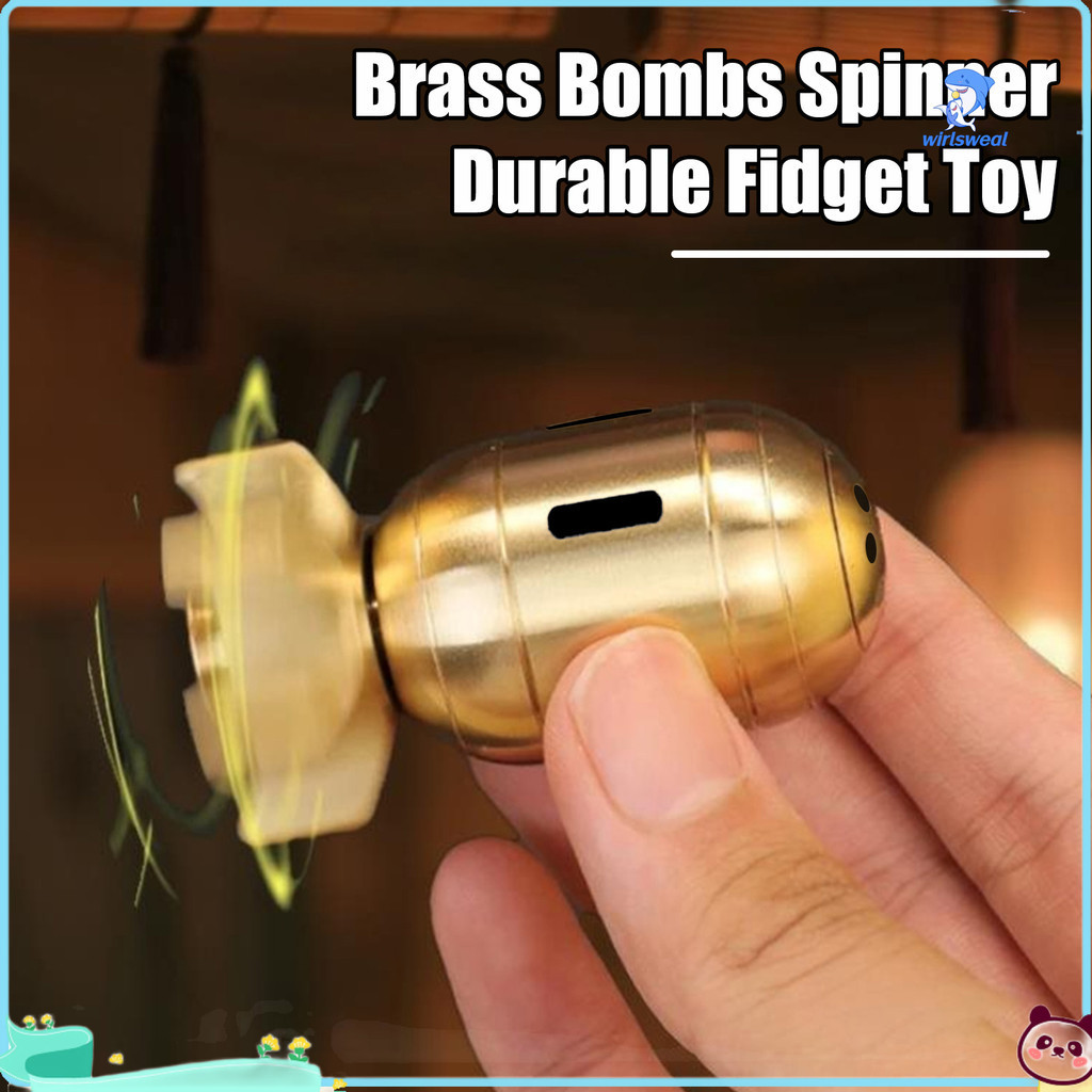 Wirlswealbrass Bomb Spinner 360° Xoay Di Động Giảm Căng Thẳng Mini Kim ...