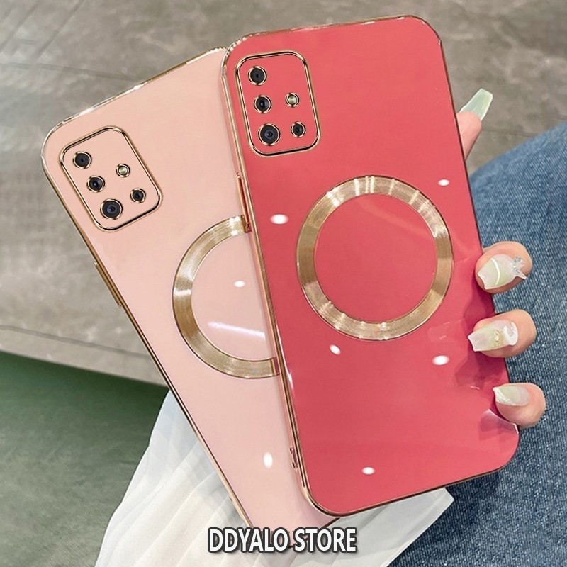 Ốp lưng cho Samsung A51 A71 M51 Ốp điện thoại TPU silicon mạ điện với ...