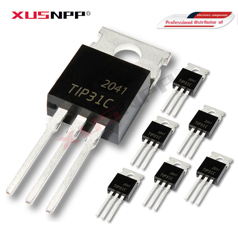 10 CÁI TIP31C TIP32C TIP41C TIP42C Transistor TO-220 TO220 TIP31 TIP32 ...