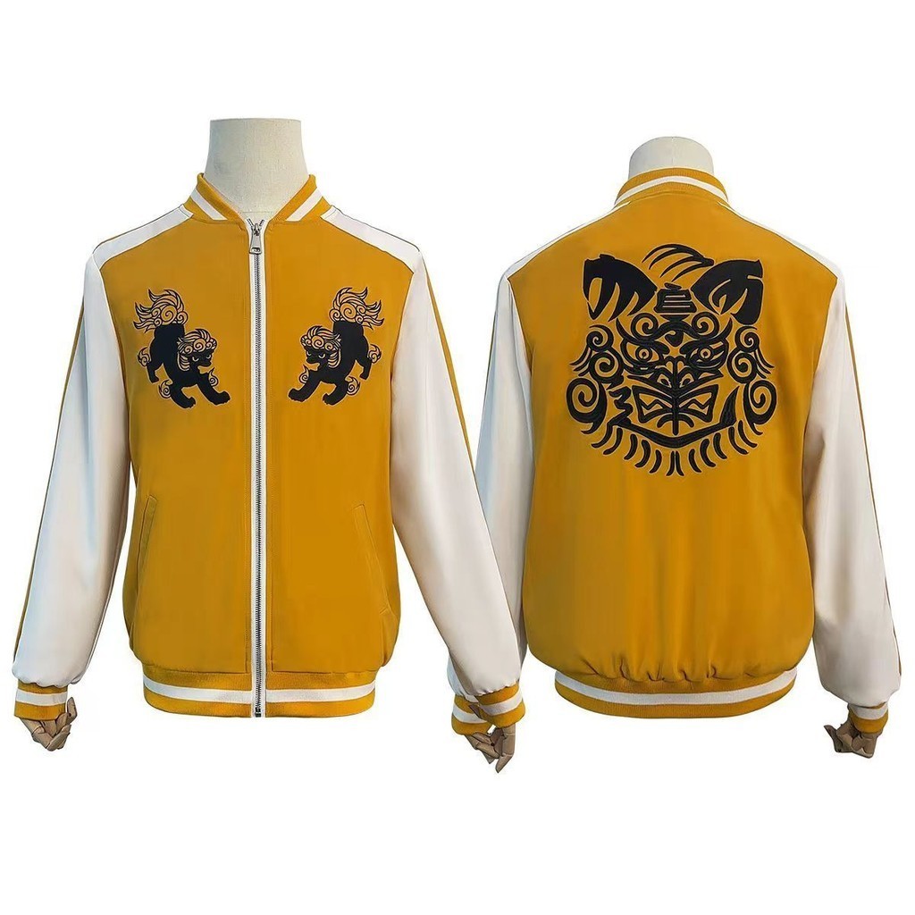 windbreaker jacket jo togame cosplay yellow jacket windbreaker Áo khoác ...