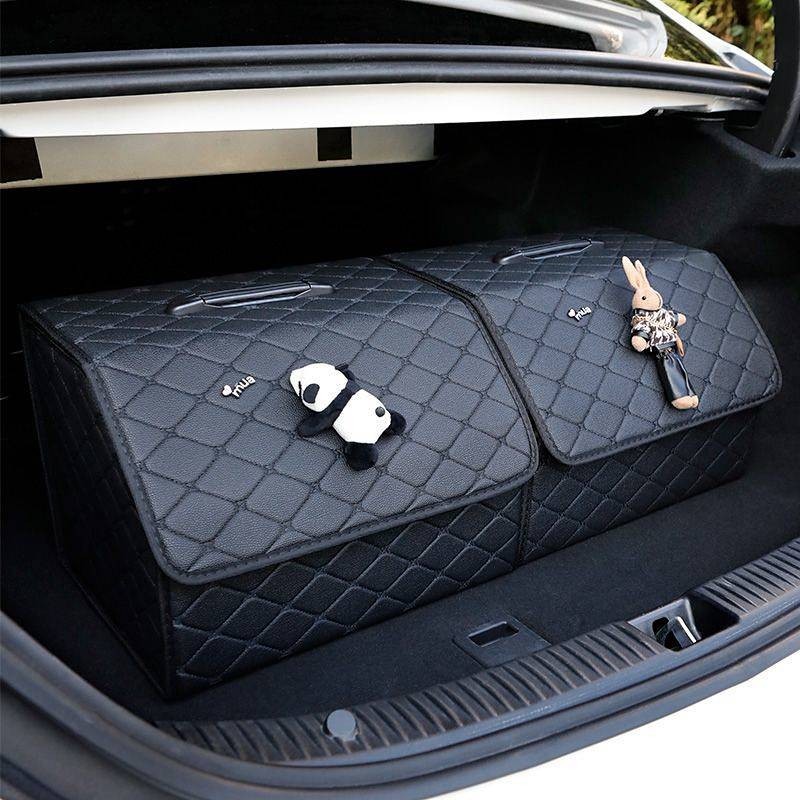 Car Trunk and Storage Box Cartoon Female Storage Box of Cars Car Trunk ...