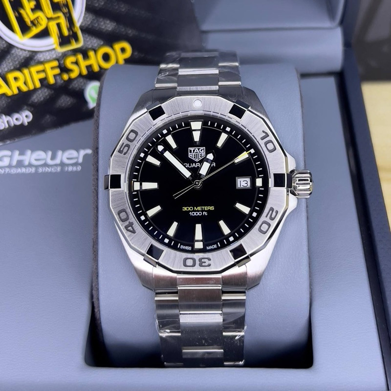 Tag Heuer Aquaracer Quartz Mặt số màu đen Thép không gỉ 41MM WBD1110.Ba0928 | Shopee Việt Nam