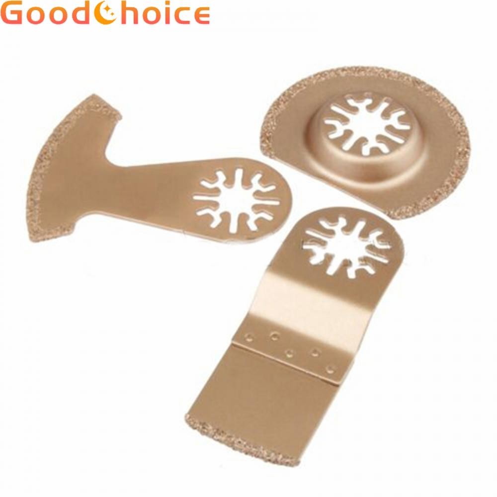 Cutting edge Oscillating Multi Tool Cutting Blades Set of 3 for Fein ...