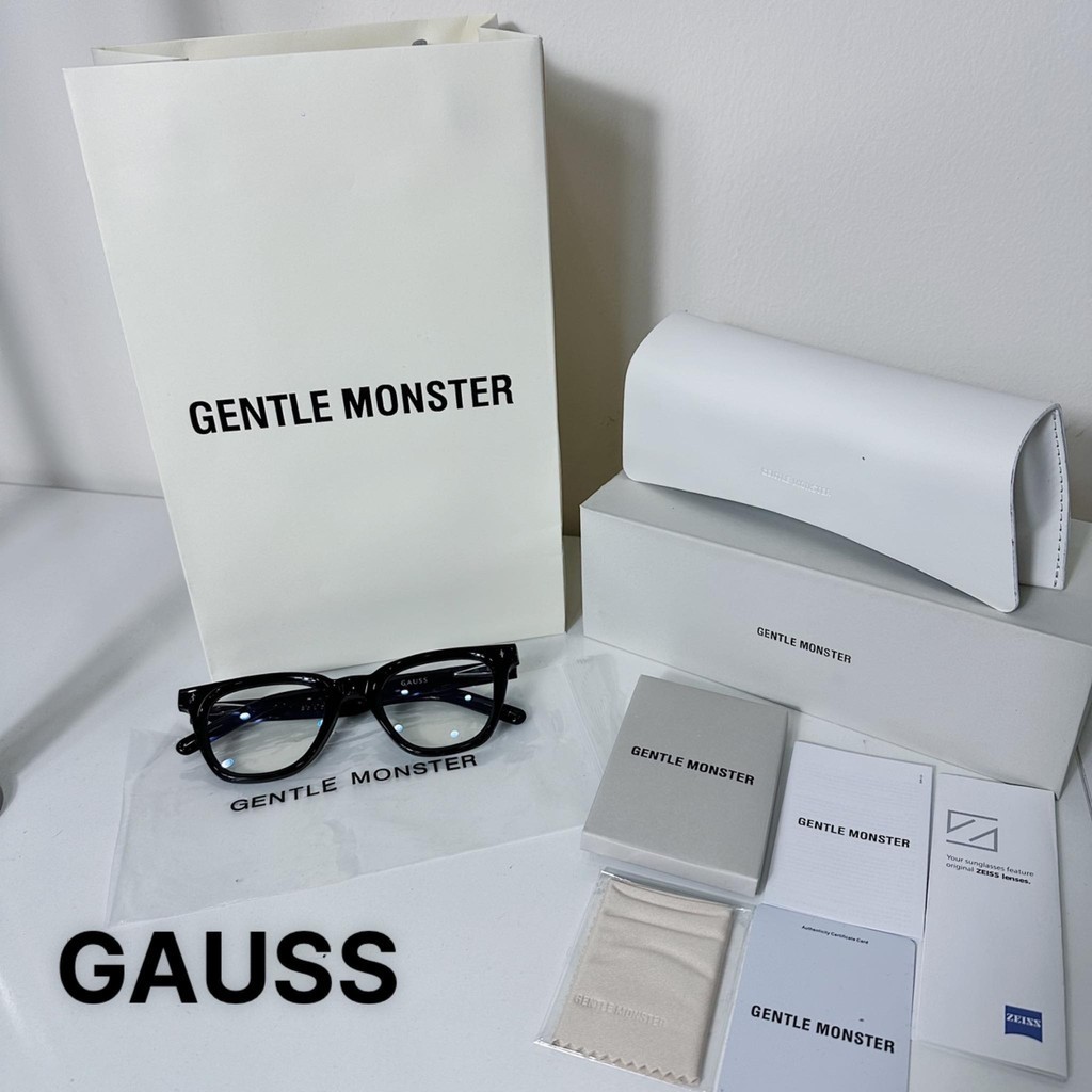 Kính Mắt GENTLE MONSTER GM GAUSS - Sơn Tùng đeo siu đẹp trai | Shopee ...