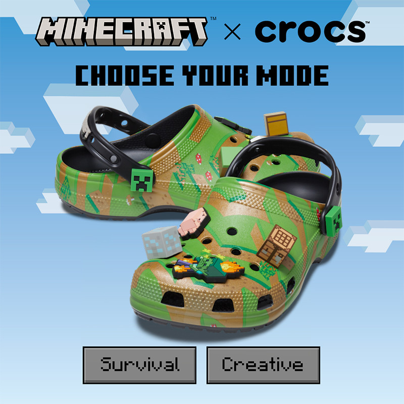 Cross Unisex Minecraft classic clog sandal đi biển giày chống trượt ...