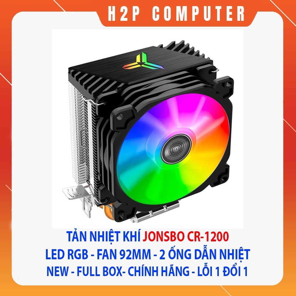Tản nhiệt khí Jonsbo CR-1200 - New - Fan 9mm - Led RGB | Shopee Việt Nam