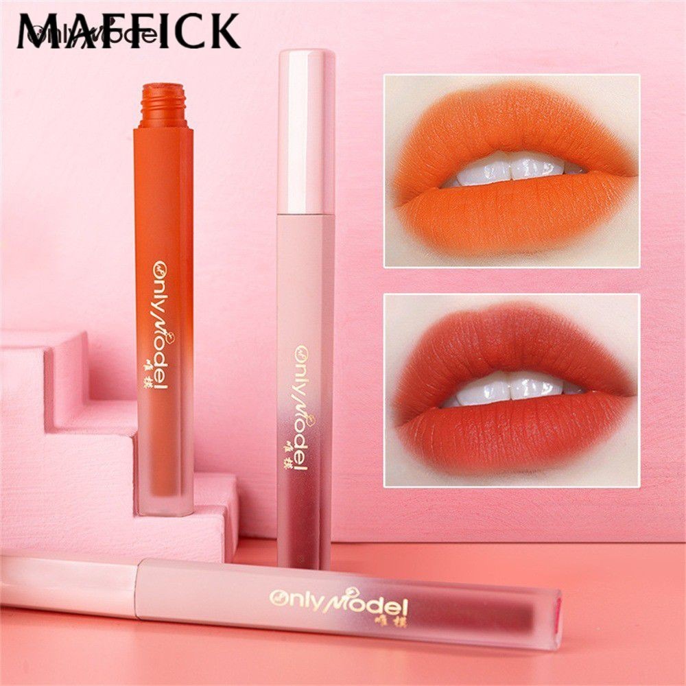 Son môi màu cam cà rốt làm trắng mờ môi màu cam bẩn men bóng cà rốt bí ...