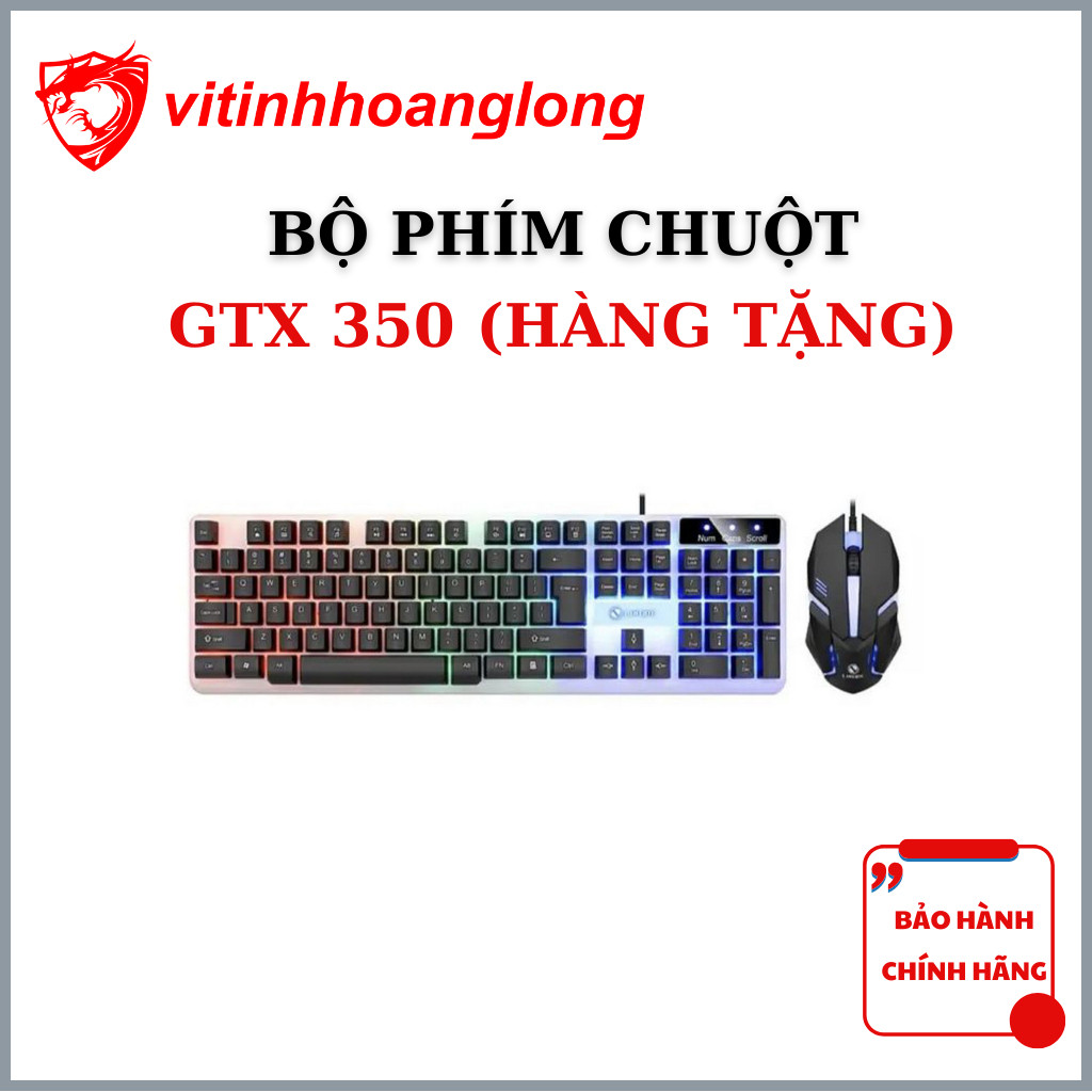 Bộ Bàn Phím Chuột Giả Cơ GTX 350 | Shopee Việt Nam