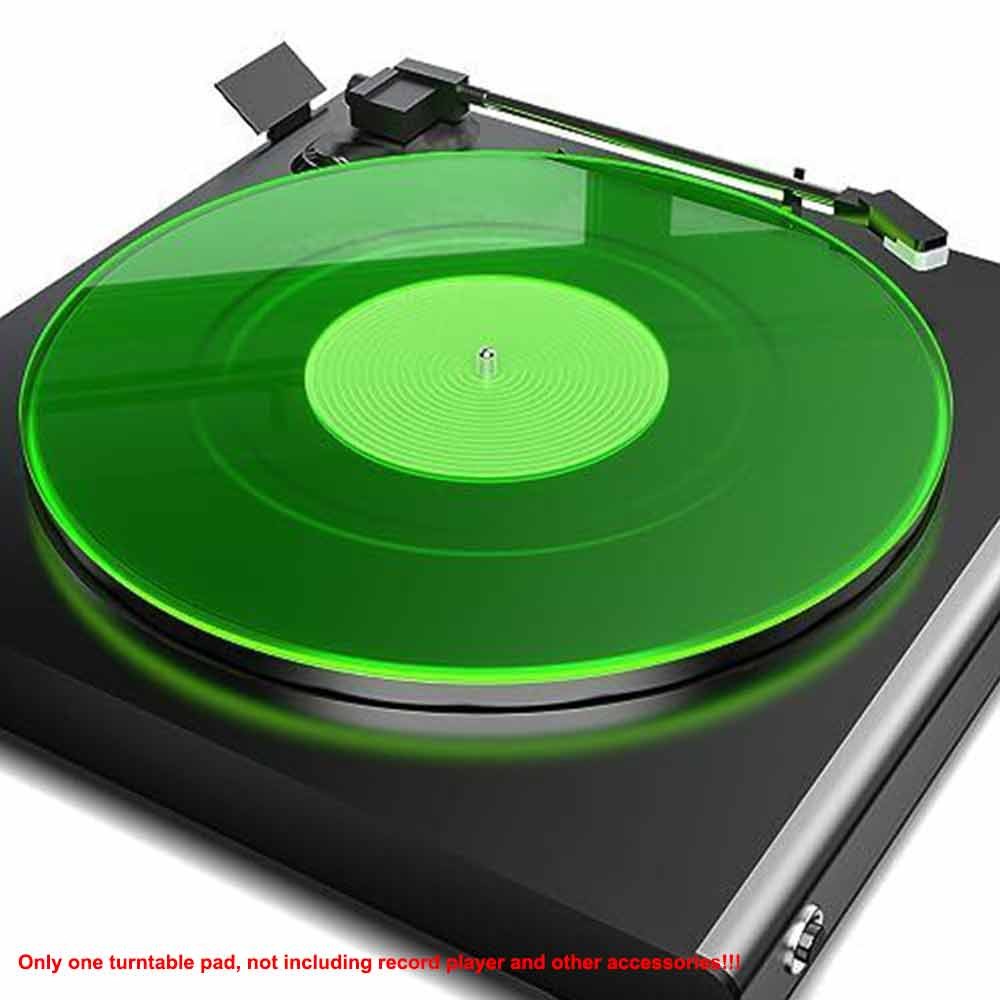 Turntable Mat Record Platter Slipmat Acrylic Record Player Turntables ...