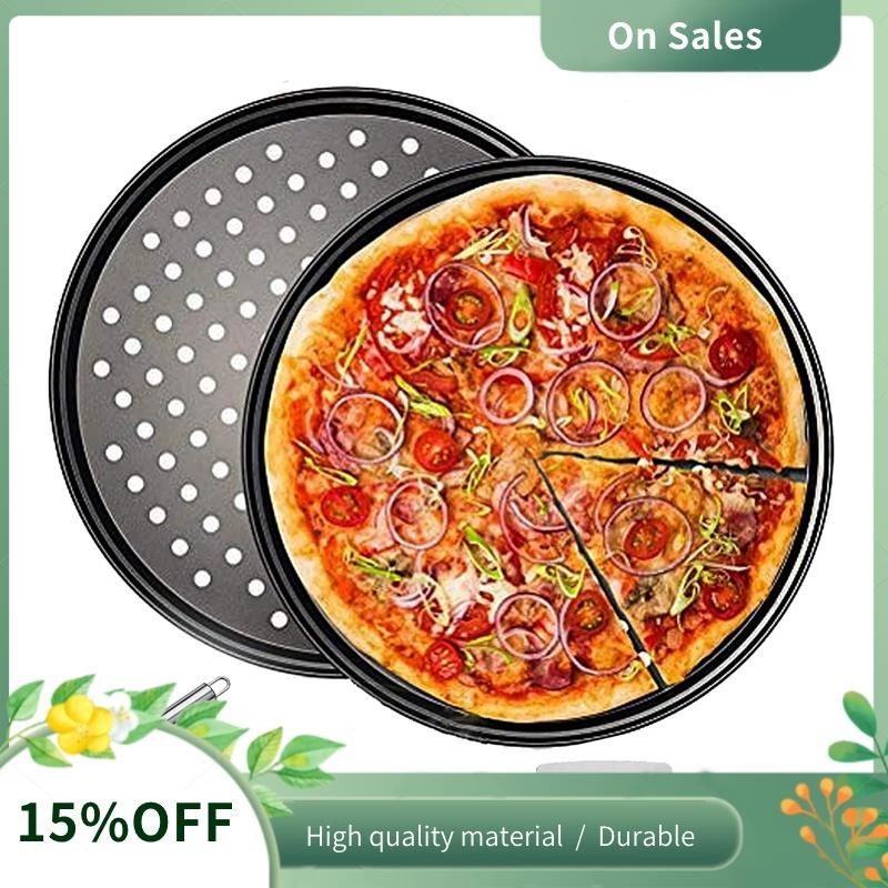 12,5 Inch Tròn Pizza Pan Pizza Cutter Pizza Slicer Kit Bánh Chống Dính ...