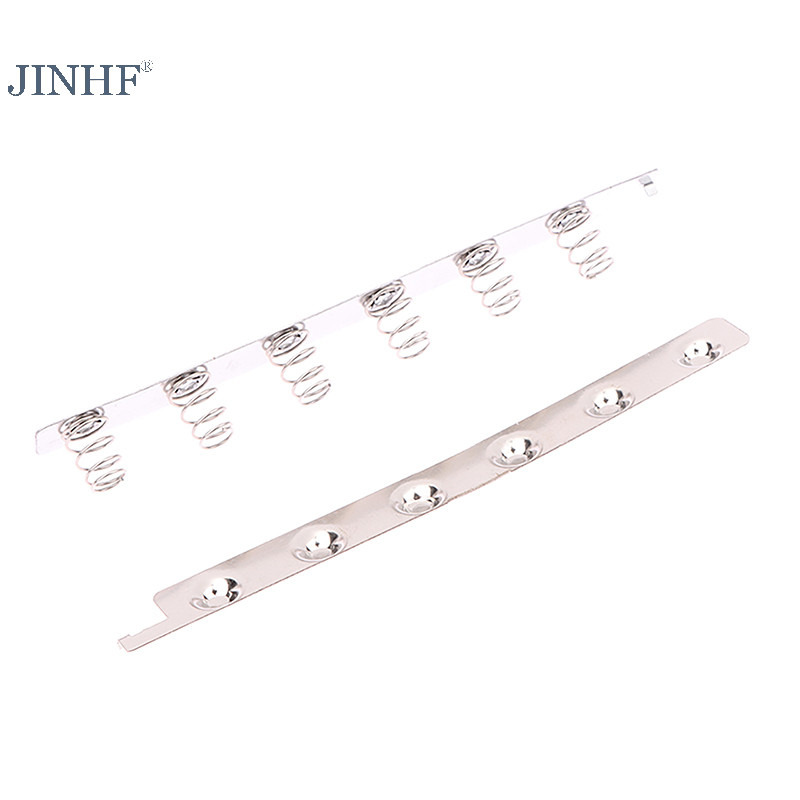 Jinhf 18650 DIY Spring Kết nối nguồn điện di động Túi sạc mạ niken Bộ ...