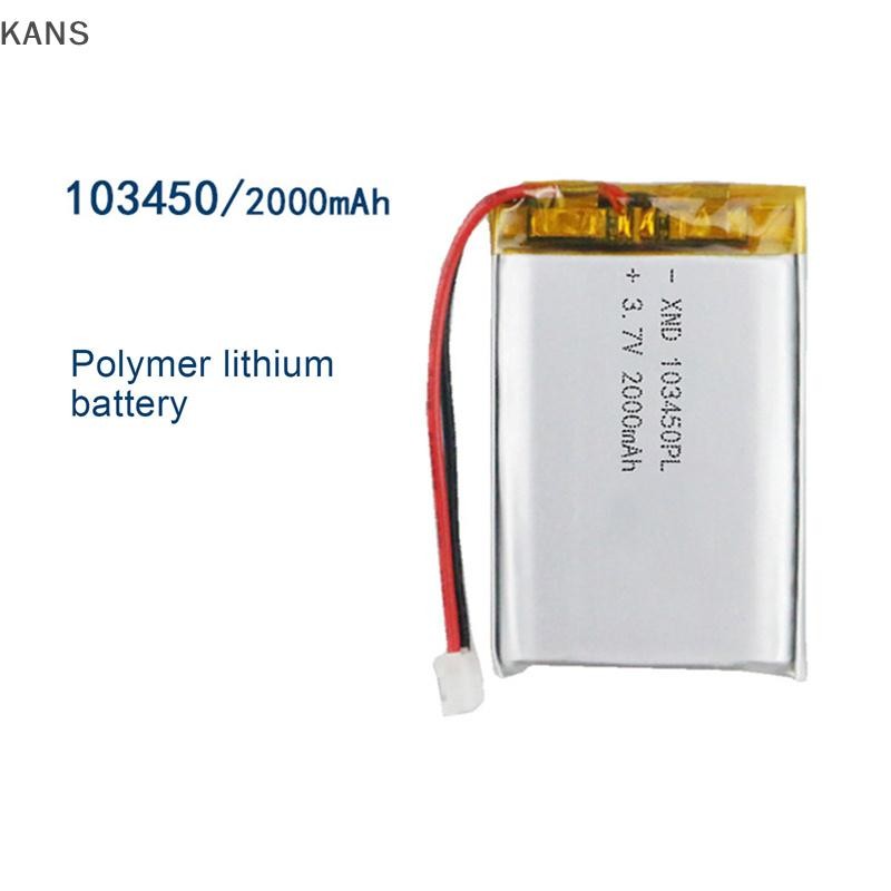 Kans 103450 Pin sạc lithium polymer lipo 3.7V 2000MAH vn | Shopee Việt Nam