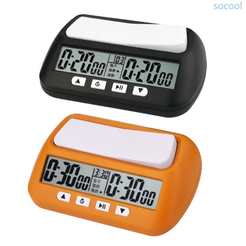 Professional Chesses Clock Compacts Digital Watch Count Up Down Timer ...