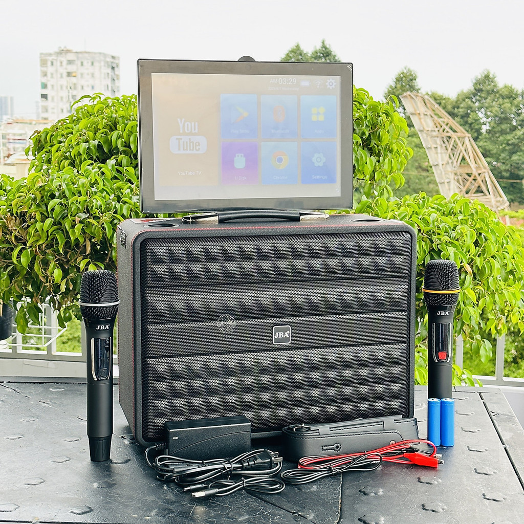 Loa kéo karaoke JBA F-33 màn hình 14inch cảm ứng | Shopee Việt Nam