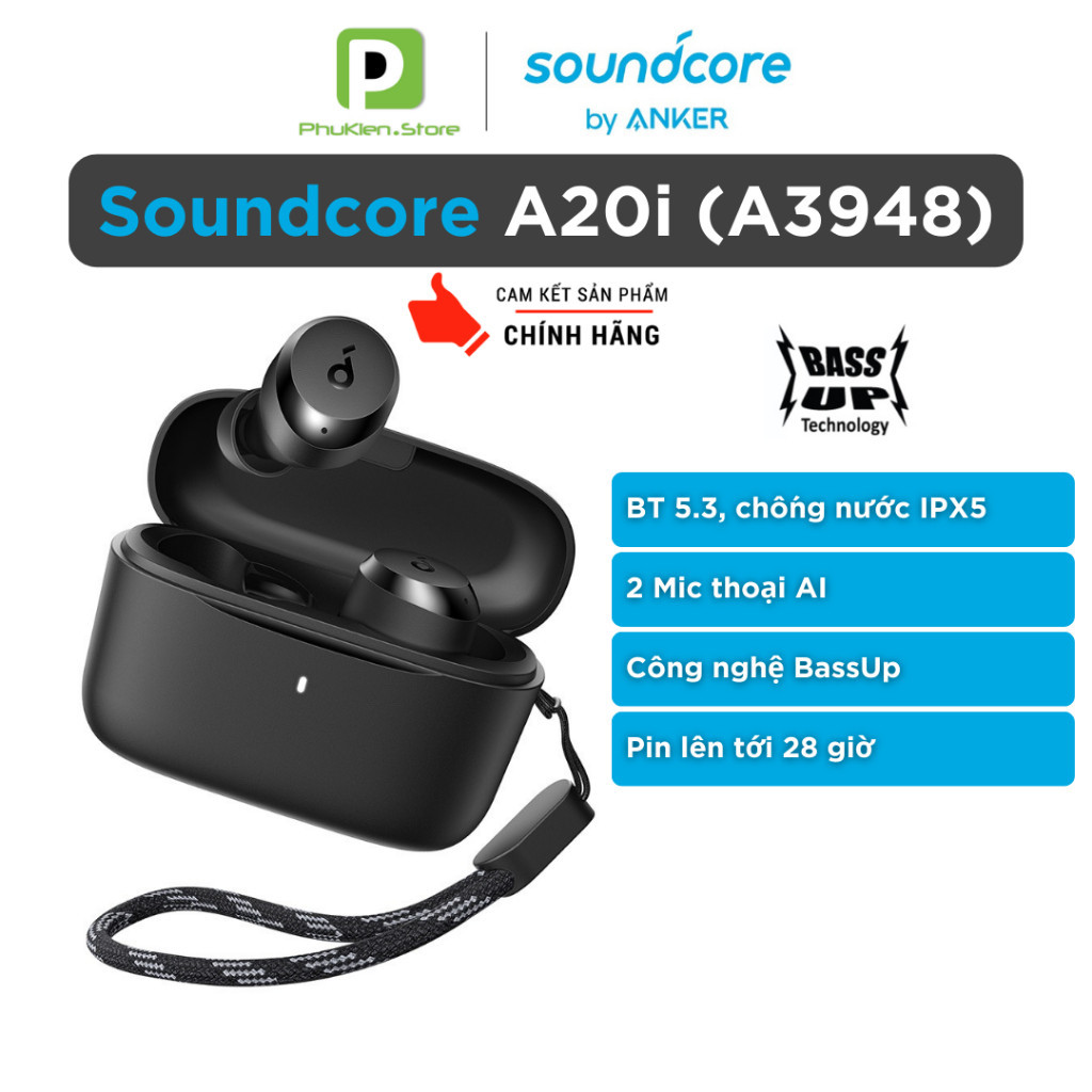 Tai Nghe True Wireless chính hãng Anker Soundcore A20i ( A3948 ) | BT 5 ...