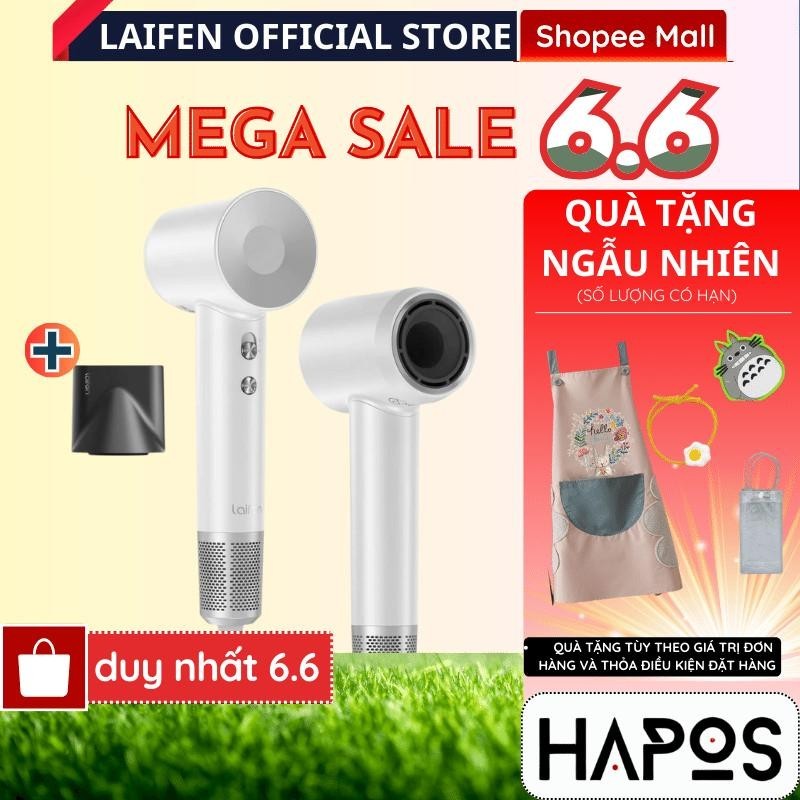 Máy sấy tóc Laifen Swift LF03 Chính hãng, ion âm tốc độ cao - Màu Trắng - HAPOS OFFICIAL STORE ...