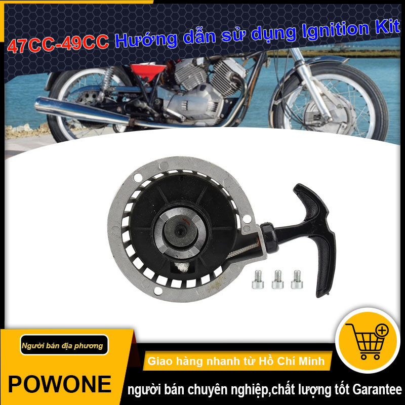 POWONE Hướng dẫn sử dụng Ignition Kit Phụ tùng xe máy 2 Stoke Mini Công ...