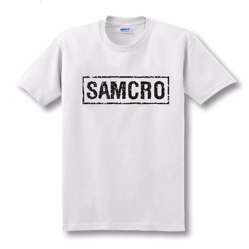Sons Of Anarchy Samcro In Áo Nam Xu Hướng Hip Hop Rock Quá Khổ Tee ...