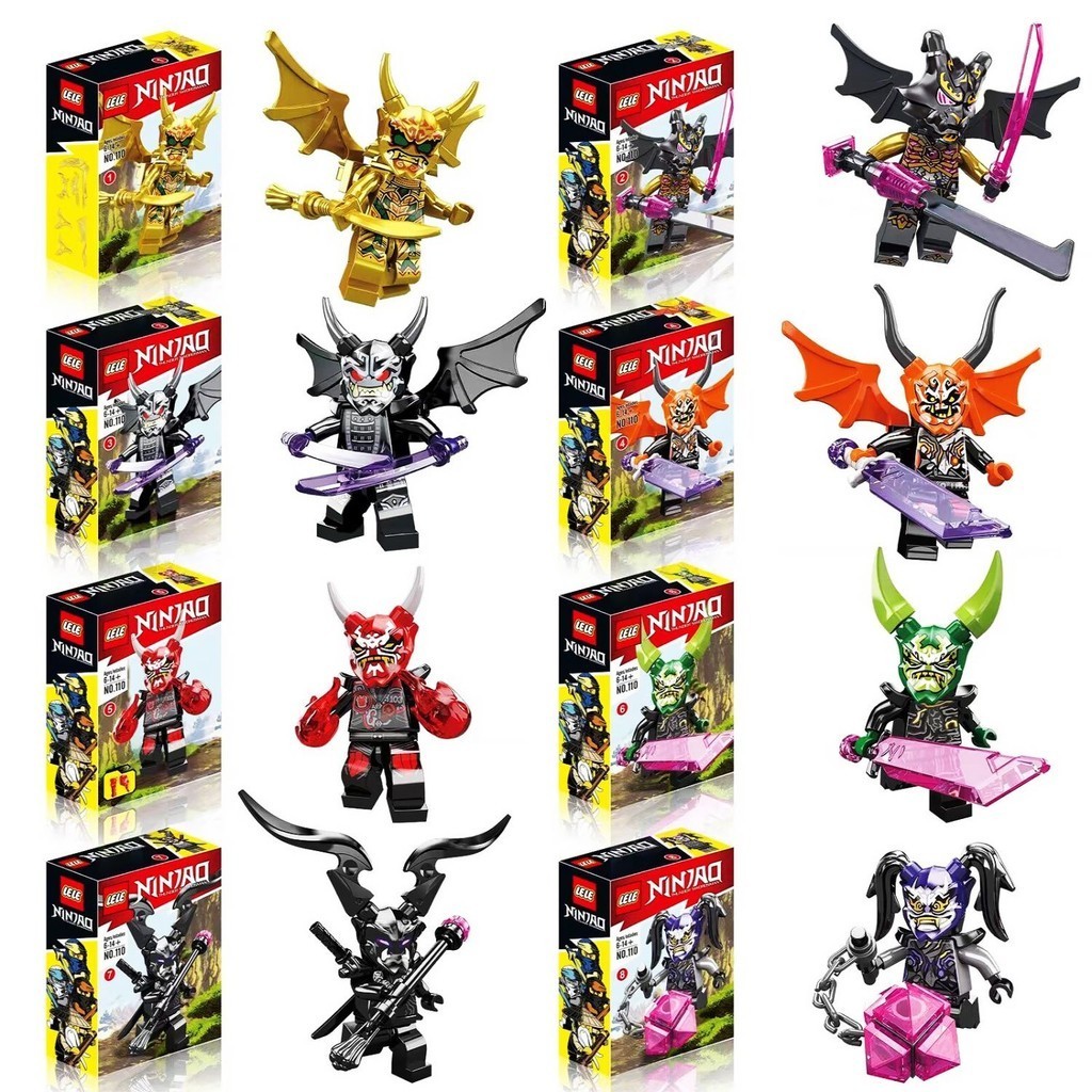 Mùa Vàng Ninja Lloyd Gamandu Tương Thích Lego Ghost 16 Minifigures Nhân ...