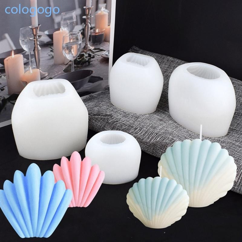 Colo Cho Sáng Tạo Chống Dính 3D Seashell Khuôn Silicon Khuôn Cho Vỏ ...