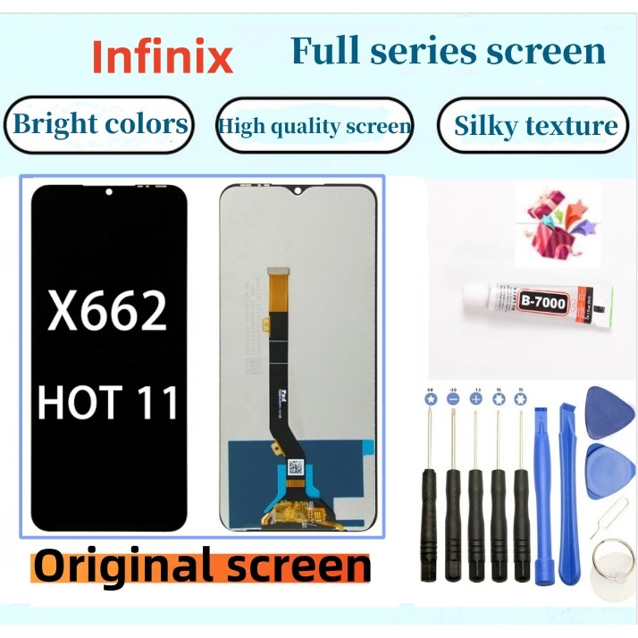 Thích hợp cho Infinix Hot 11 X662 Lắp ráp màn hình điện thoại di động ...