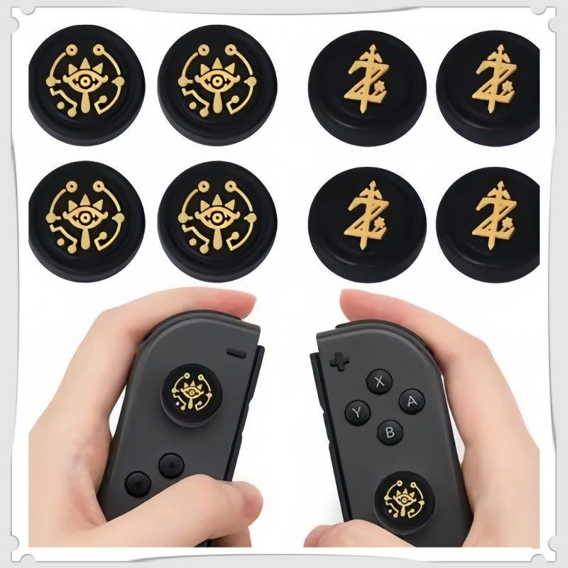 8 Nút Joystick Caps Cho Nintendo Switch/switch Lite Mềm Silicone ...