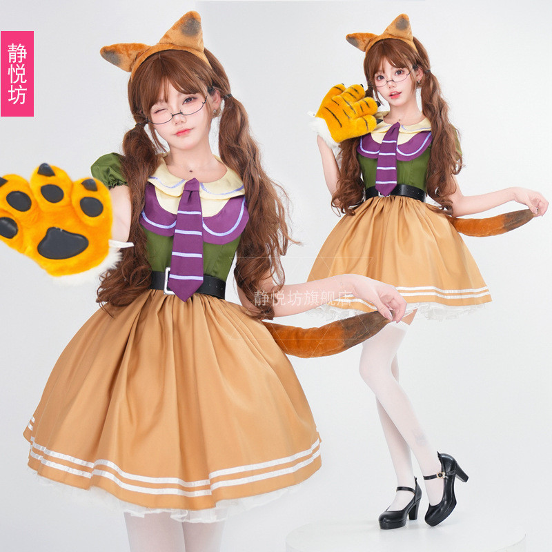 Zootopia Nick Fox Judy Cos Trang Phục Người Lớn Halloween cosplay Trang ...